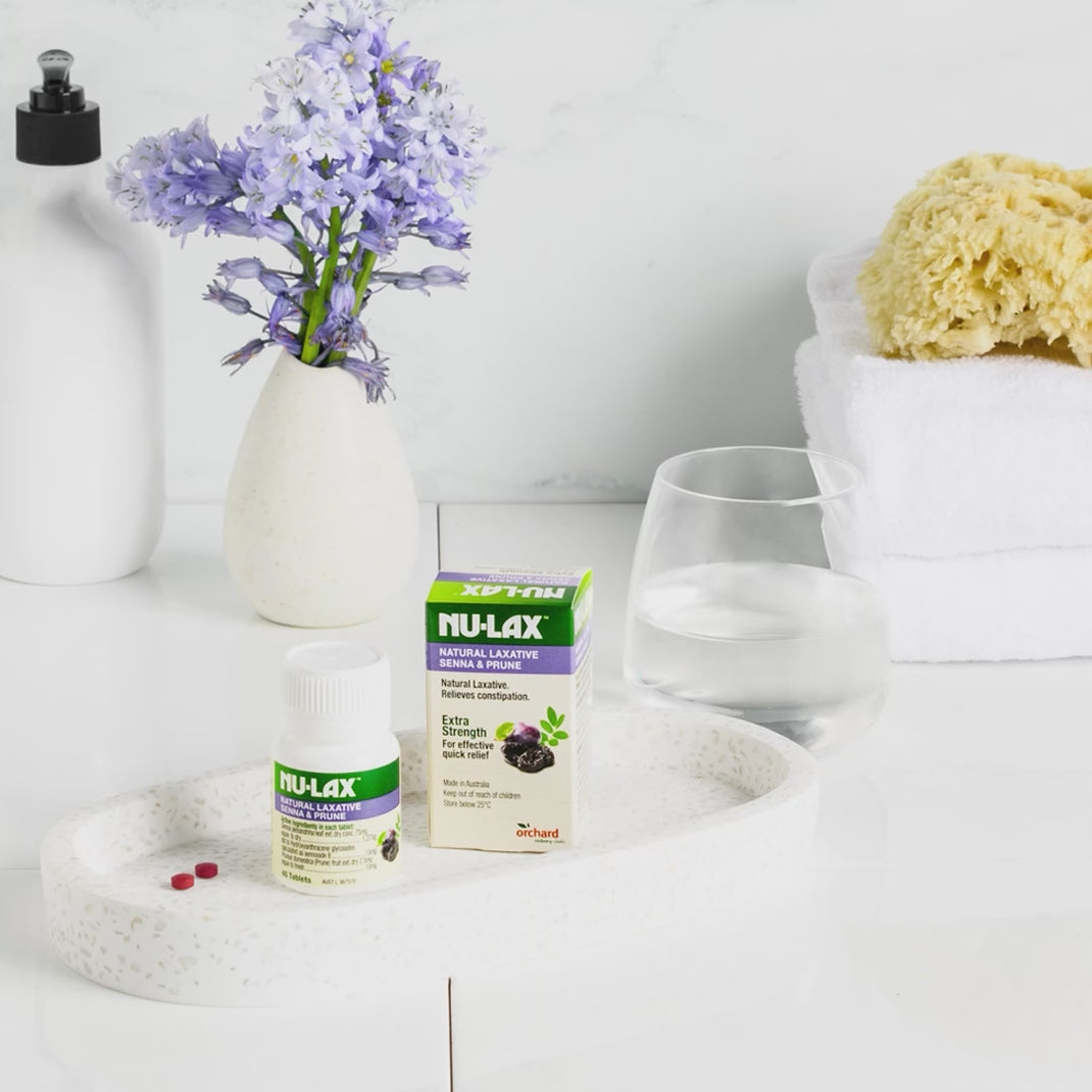 Nu-Lax Natural Laxative Senna & Prune Tablets