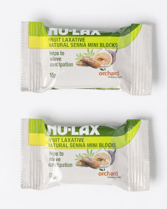 Nu-Lax Fruit Laxative Natural Senna Mini Blocks