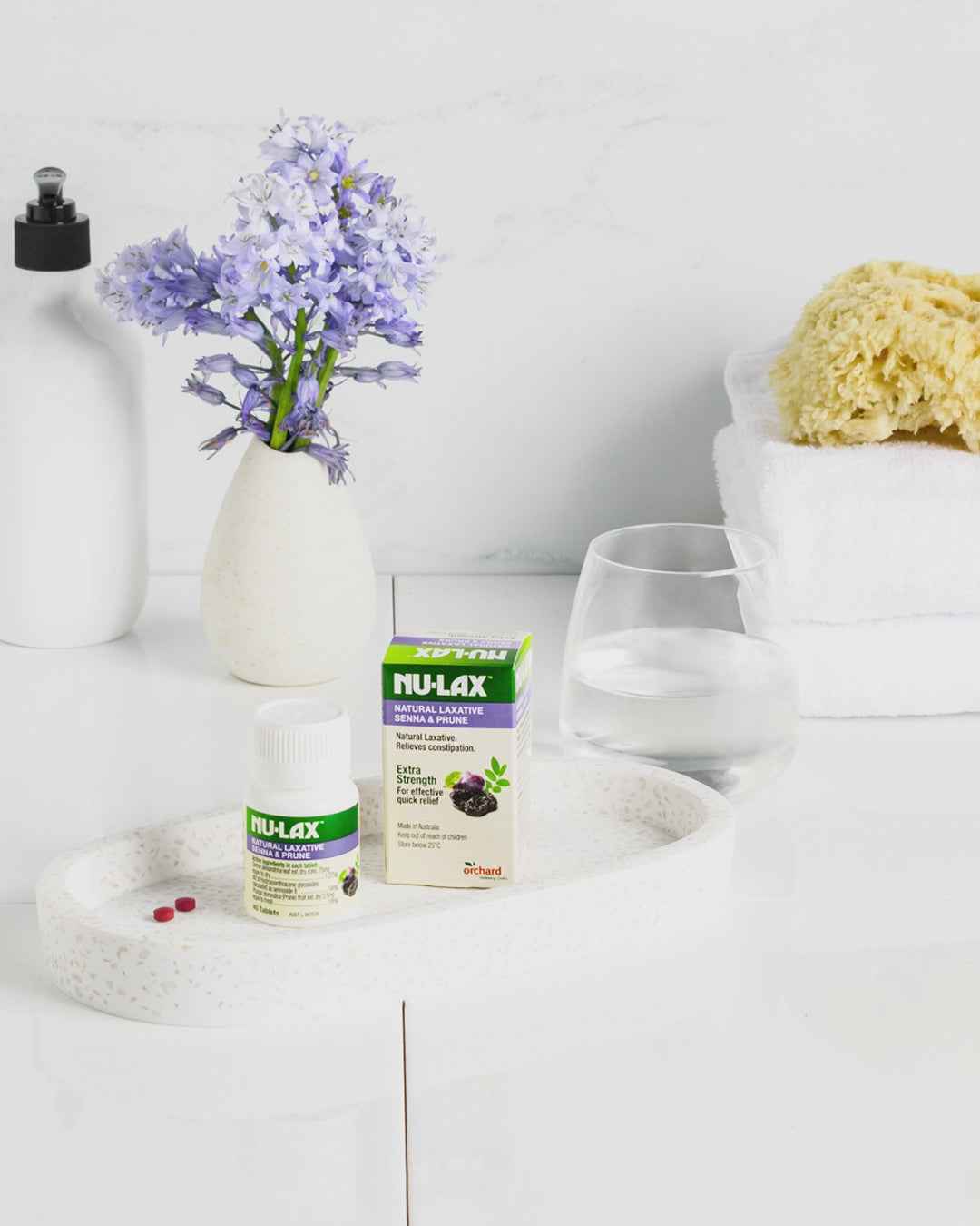 Nu-Lax Natural Laxative Senna & Prune Tablets